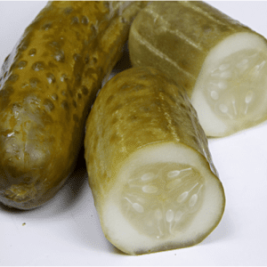 Whole Dill Pickles / Gherkins - 75/80 Size - Funnybones Foodservice